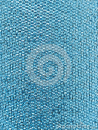 Blue Ribbon Texture, Close-up Royalty Free Stock Image - Image: 18930606