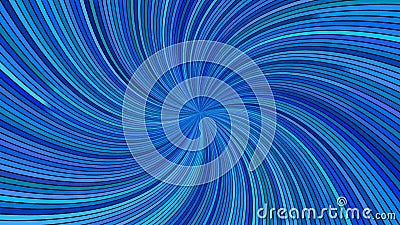 Blue Rotating Psychedelic Spiral Burst Stripes - Seamless Loop Stock ...