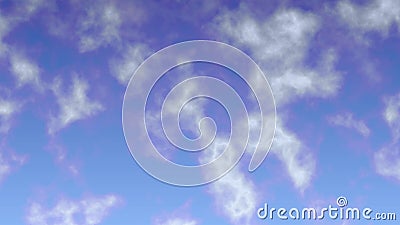 Blue sky with clouds video stock video. Video of animation - 155872831