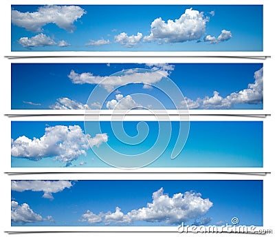 Blue Sky Frames. Stock Photography - Image: 11841942