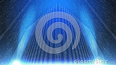 Blue Stage Particles Background Loop 4k Stock Video - Video of concert ...