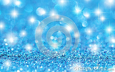 Cyan Stars Background Royalty Free Stock Photo - Image: 37872175