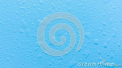 Blue Surface with Droplets and Splashes of Clear Water. Zoom in, Zoom ...