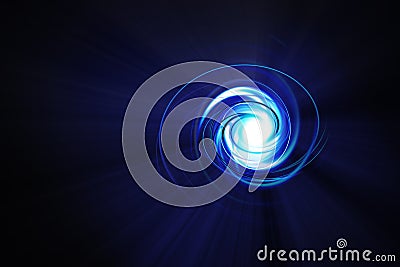 Blue Vortex Royalty Free Stock Images - Image: 15513929