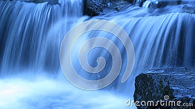 Blue Waterfall Stock Image - Image: 10888211