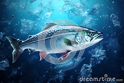 Bluefish Healthy Food Background Royalty-Free Stock Photo ...