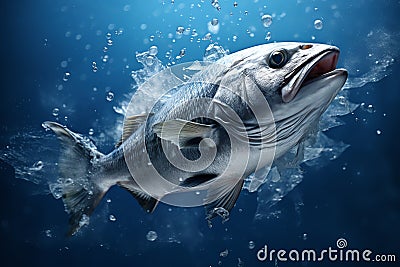 Bluefish Healthy Food Background Royalty-Free Stock Photo ...