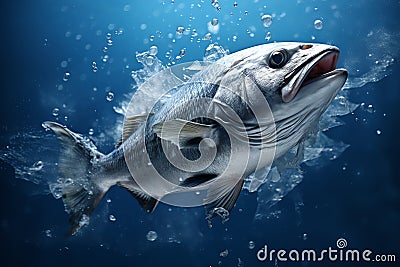 Bluefish Healthy Food Background Stock Photo | CartoonDealer.com #319642650