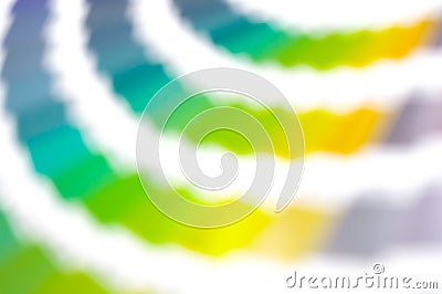 Blurred Color Palette. Catalog Of Color Sample Of The Chromaticity ...
