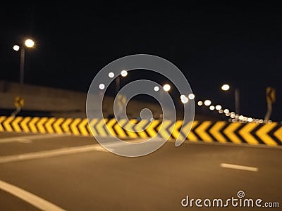 Blurred Highway Curve Lane Stock Photography | CartoonDealer.com #77036864