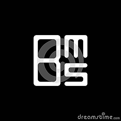 BMS Letter Logo Creative Design With Vector Graphic, BMS ...