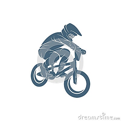 BMX Design Vector Illustration, Creative BMX Logo Design Concept ...