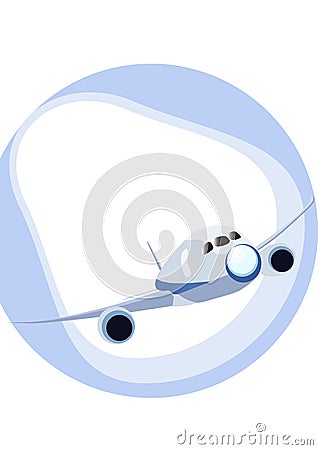 Boeing 787 Cartoon Vector | CartoonDealer.com #23685419