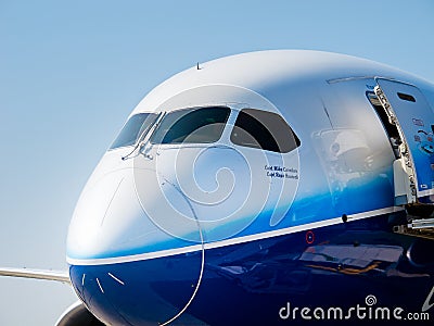 Boeing 787 Dreamliner Nose Editorial Stock Image - Image: 20890684