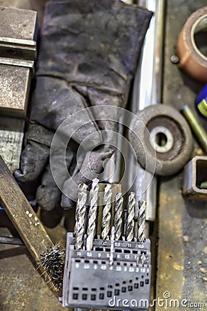 Boilermakers Tools On A Work Bench Royalty-Free Stock Photo ...
