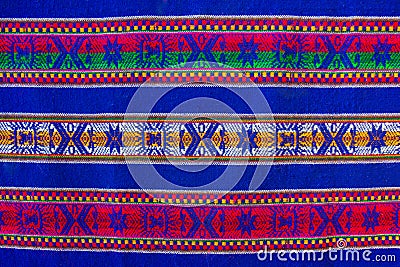 Bolivian Pattern Stock Image - Image: 30693211