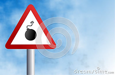 Bomb Sign Royalty-Free Stock Photography | CartoonDealer.com #4828907