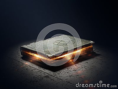 Book With Magic Powers Stock Illustration - Image: 47002973