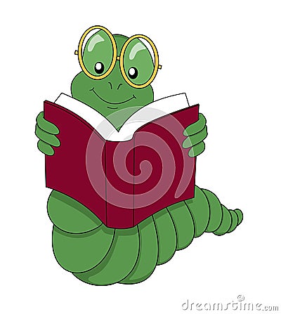 Bookworm Stock Image - Image: 545751