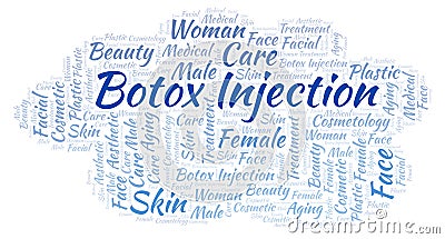 Botox Injection Word Cloud. Royalty-Free Stock Photo | CartoonDealer ...