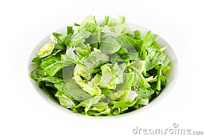 Bowl Of Lettuce Stock Images - Image: 19025384