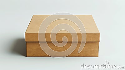 Box, Brown Cardboard Box Solid White Background, Basic Box Ordinary Box ...
