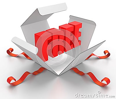 Box Of Free Stuff Stock Photography - Image: 17155762