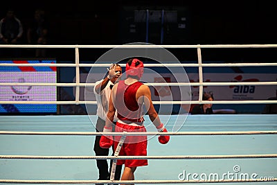 Boxer Knockout Referee Counting Editorial Photo | CartoonDealer.com ...