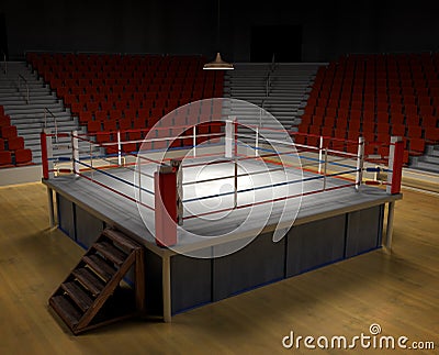 Boxing Arena Royalty Free Stock Photography - Image: 7590027