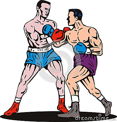 Boxing Knockout Punch Stock Images - Image: 7195994