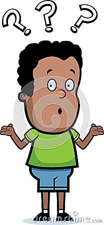 Boy Confused Royalty Free Stock Image - Image: 14231846