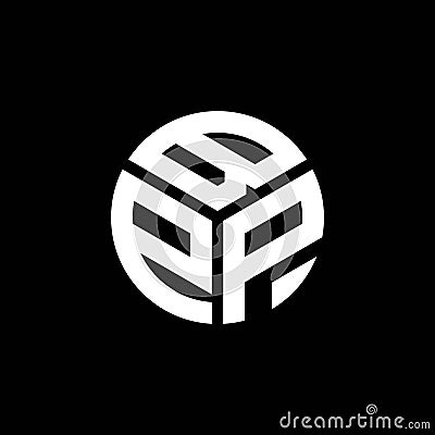 BPP Letter Logo Design On Black Background. BPP Creative Initials ...