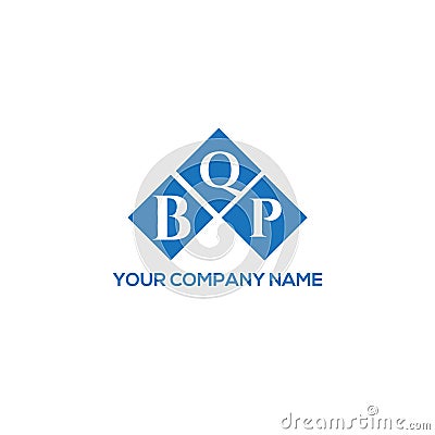BQP Letter Logo Design On White Background. BQP Creative Initials ...