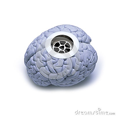 Brain Drain Royalty Free Stock Photo - Image: 7304975