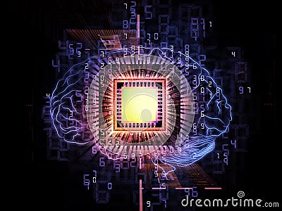 Brain Processor Stock Photography - Image: 24685522