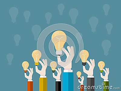 Brain Storming Cartoon Vector | CartoonDealer.com #50055421