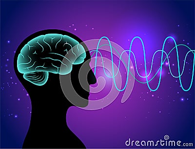 Brain Wave 3D Vector Illustration | CartoonDealer.com #232598298