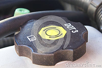 Brake Fluid Cap Royalty Free Stock Photo - Image: 1989535