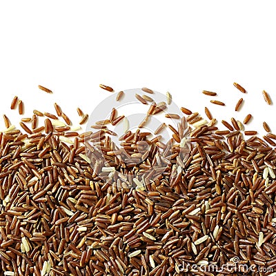 Brauner Reis Des Kornes Lizenzfreies Stockfoto - Bild: 20066155