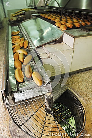 Bread Factory Production Stock Photos - Image: 17480083