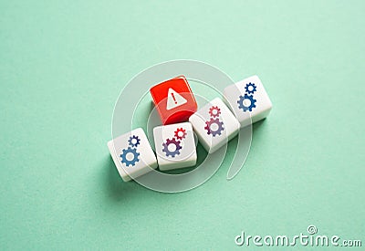 Breakdown And Malfunction. Process Disruption, Production Stoppage ...