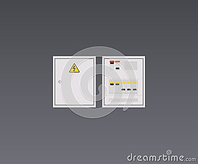 Breakers Switch, Fuse Vector, Electric Box, Circuit Breakers Logo ...