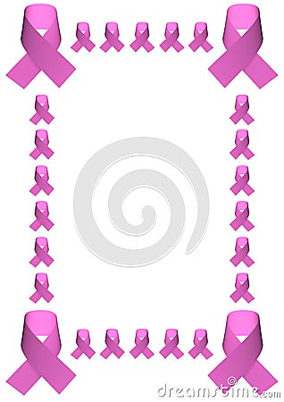 Breast Cancer Frame Royalty Free Stock Photography - Image: 2540847