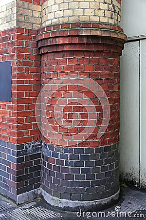 Brick Column Stock Photo - Image: 79017129