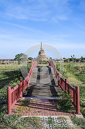 Bridge To Temple Stock Image | CartoonDealer.com #62437273