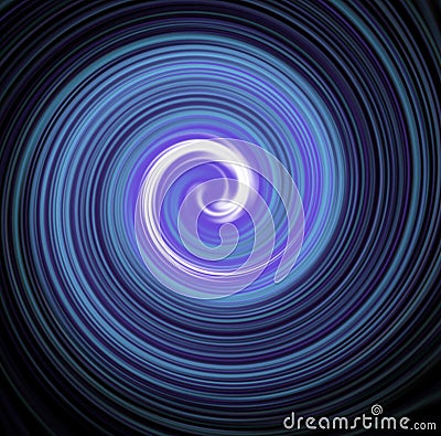 Bright Blue Spiral Wallpaper Royalty Free Stock Photography - Image ...