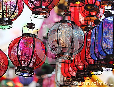 Bright Chinese Lanterns Stock Photos - Image: 13082253