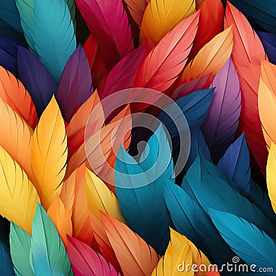 Bright And Colourful Fendi Textile Seamless Pattern AI Generated Stock ...