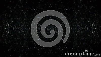 Trippy Hypnotizing Effect of a Massive Crowd with Blinking Lights Stock ...