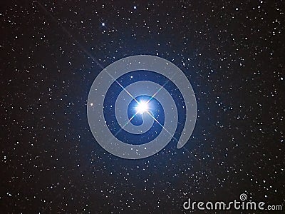 Universe Stars, Capella Star In Night Sky Stock Photo - Image: 63614992
